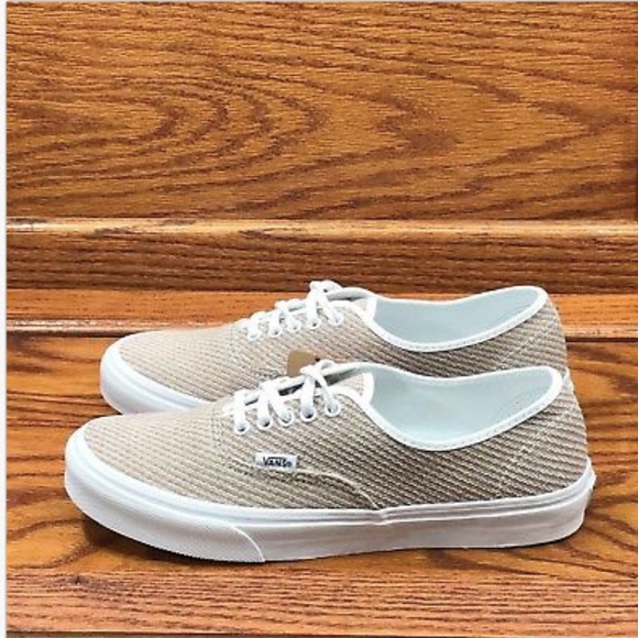 Vans | Shoes | Vans Authentic Slim Jersey Smoke True White Shoes | Poshmark